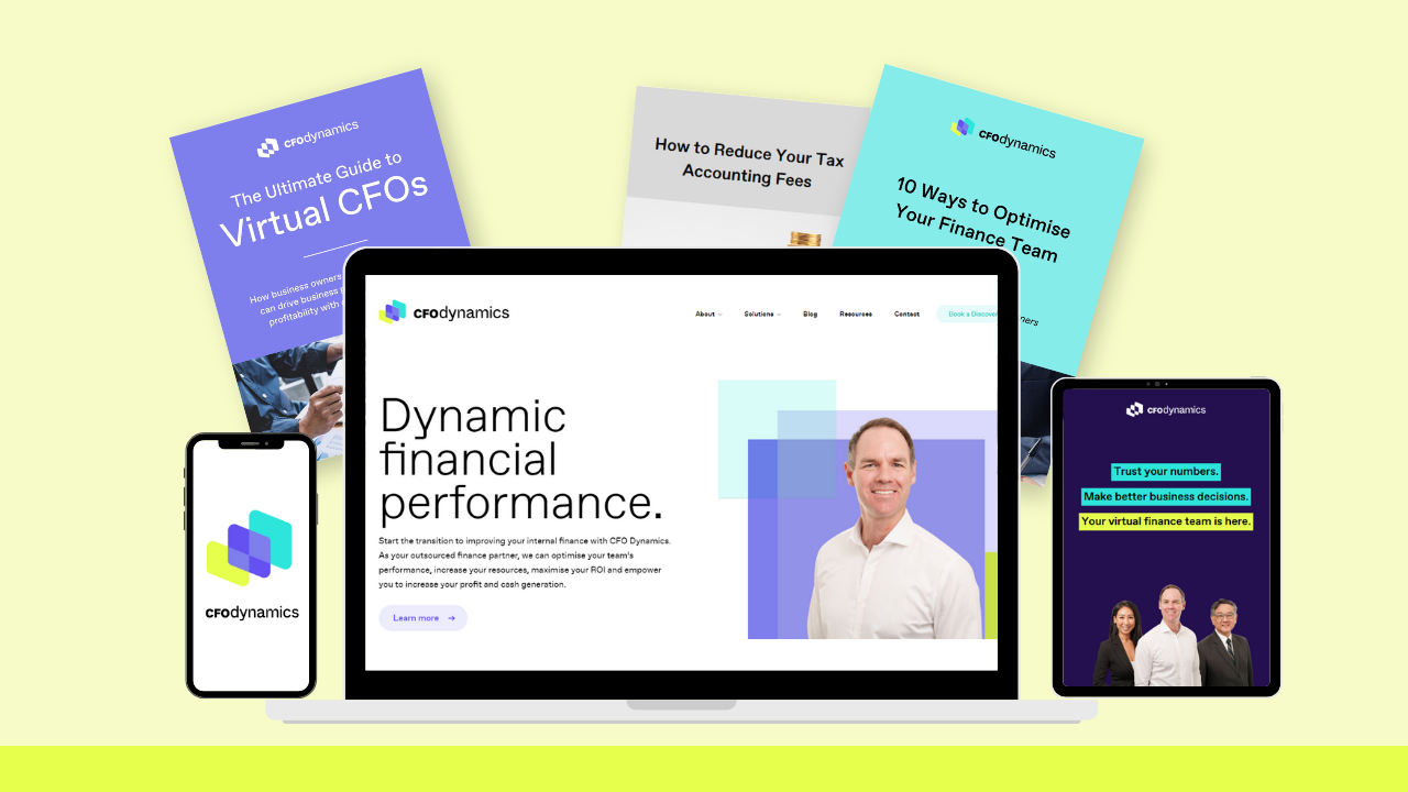 Introducing Our New Website & Branding | CFO Dynamics | Virtual CFO Services